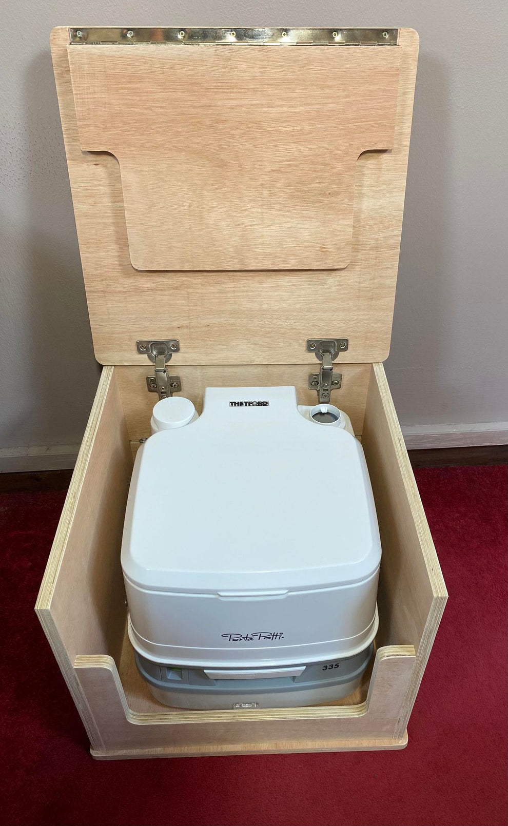 Camper van Seat/Toilet Storage Box Thetford Porta Potti 145/335 345 16 ...